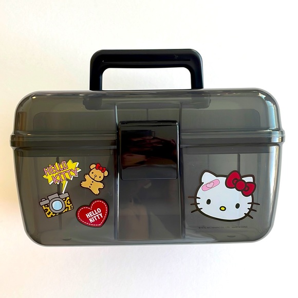 Hello Kitty | Storage & Organization | Hello Kitty Cosmetic Train Case ...